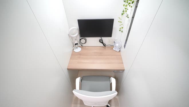 <ミニマルワークスペース神田No.1>神田駅徒歩2分!完全個室⭐️高速光Wi-Fi/モニター無料の写真5