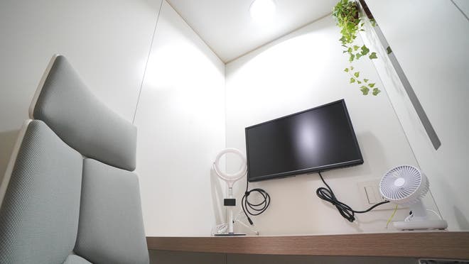 <ミニマルワークスペース神田No.3>神田駅徒歩2分!完全個室⭐️高速光Wi-Fi/モニター無料の写真4