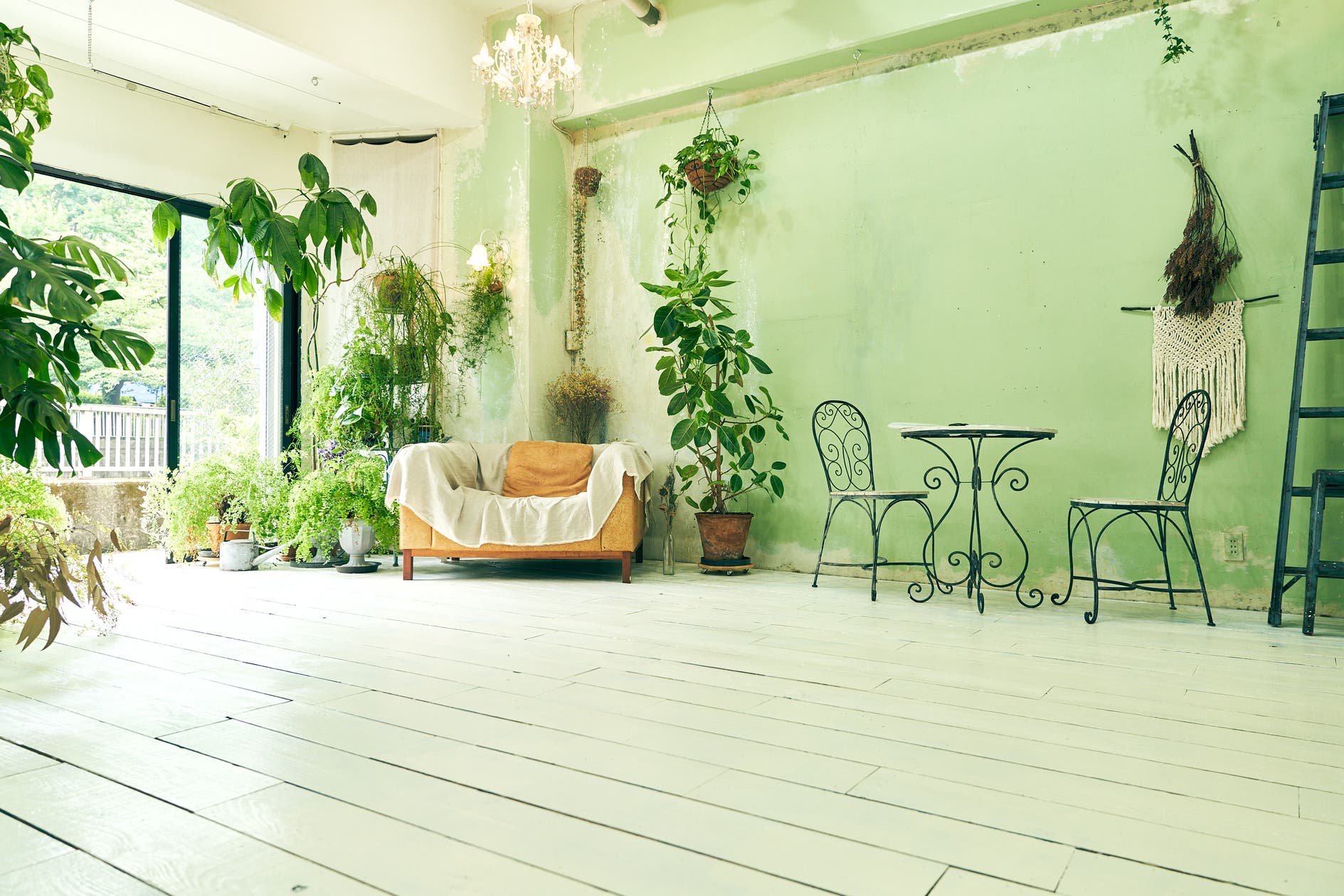 STUDIO67 River【駅徒歩7分】グリーンに癒される ガーリーでフレンチシックなスタジオ。パーキングスペース有！の写真6