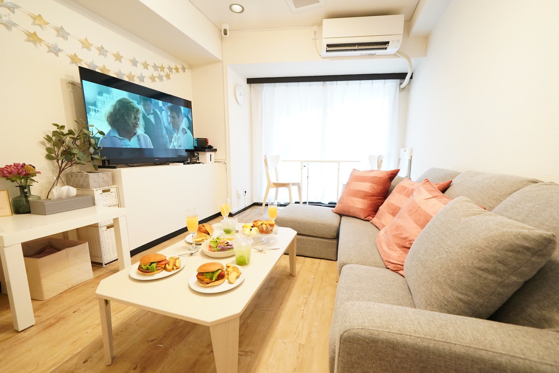 🌟地域最安！🉐駅チカ🍉超大画面テレビ！誕生会！推し会🍋ゴミ捨てOK🙆‍♀️24時間📺高速Wi-Fi🌟ゲーム、女子会の写真17