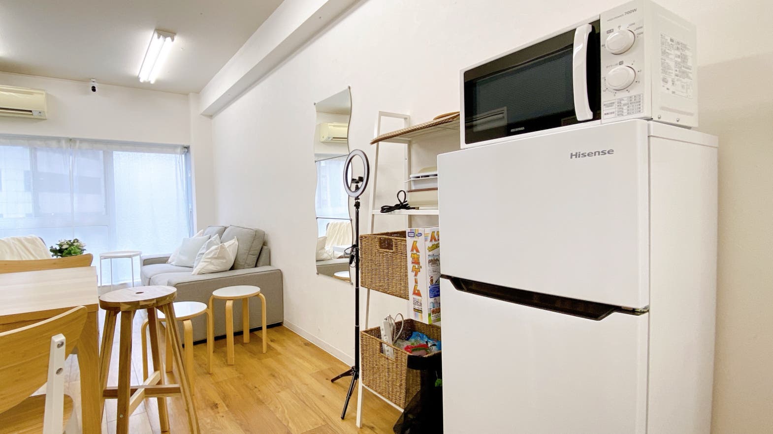 🎊超好立地🎊｜恵比寿2分❗恵比寿横丁近く｜✨自然光✨たっぷり撮影📷｜会議も🙆｜地デジ50型TV📺｜大画面プロジェクター🎥｜24hの写真15