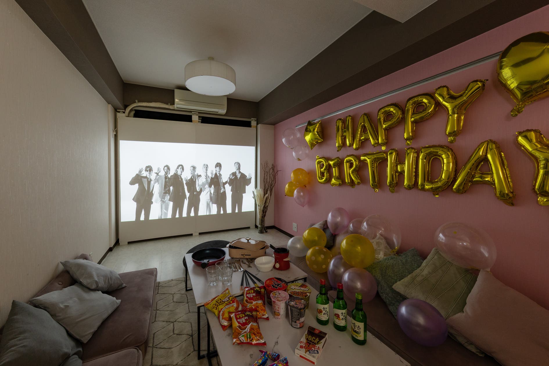 ✨大感謝SALE！✨クリスマス会🎄新大久保徒歩4分🚶‍♀️韓国女子会🎉ライブ視聴✨誕生日🎂忘年会🍲の写真5