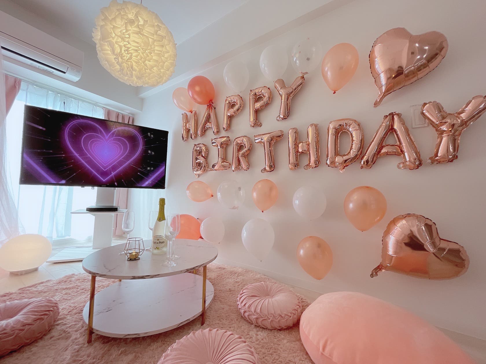 🎄クリスマス＆忘年会シーズン到来🎀デート🥂カップル🤍推し会🌈女子会👠祭壇🧸プロジェクター&55型テレビ [49]の写真9