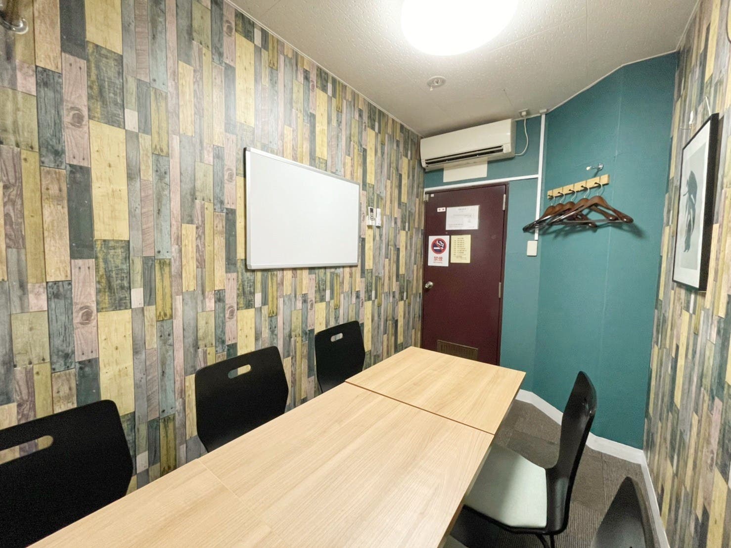 【たくすぺ名古屋Ｂ★駅徒歩1分★駅から最も近い!】やすい・Wi-Fi♪会議・テレワーク★土足可・飲食可・傘不要♪の写真4