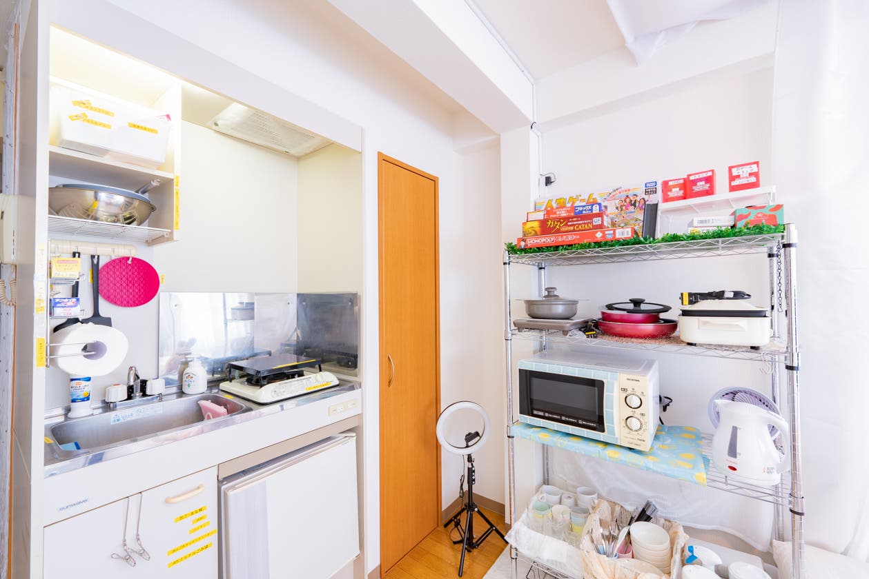 メリクリ🎉🎅✨ゆめかわインテリア💖駅５分🐾24H営業⌚ドンキ4分👣65インチ神サイズTV✨ゴロ寝まったりソファの写真16