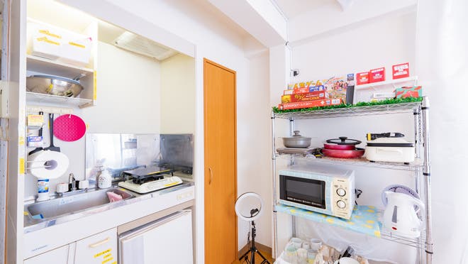 メリクリ🎉🎅✨ゆめかわインテリア💖駅5分🐾24H営業⌚ドンキ4分👣65インチ神サイズTV✨ゴロ寝まったりソファの写真16