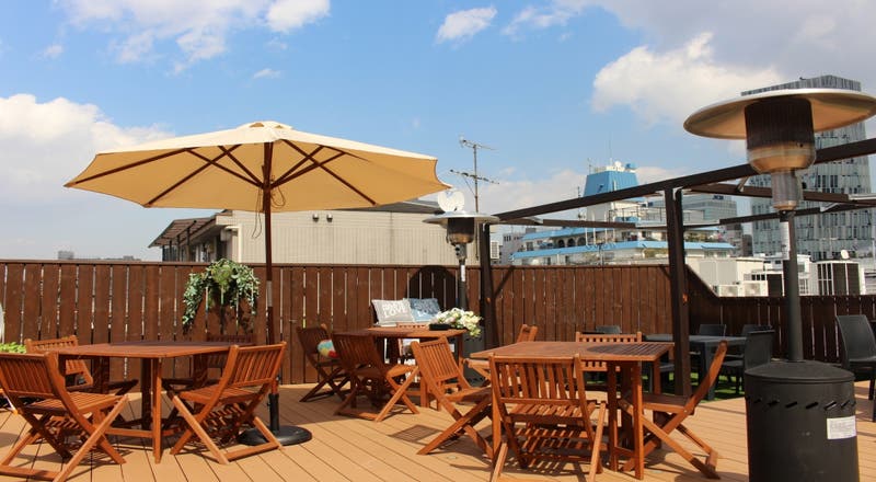 【表参道】住宅を見渡す屋上で、ちょっとセレブを感じるBBQ、パーティー。/ Chaleur（シャルール）表参道