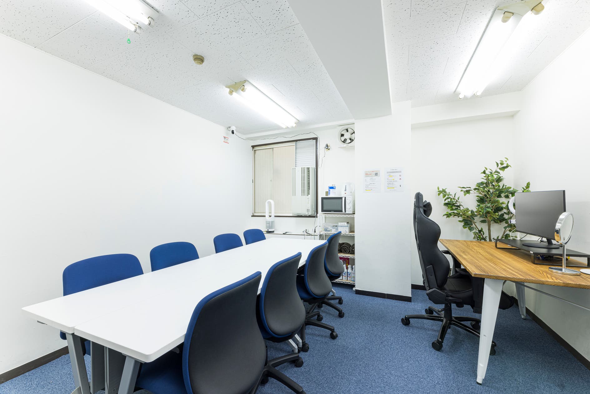 ＜人形町貸し会議室＞⭐️光回線導入⭐️完全個室会議室！会議/商談/セミナー/ワークショップ/テレワーク/作業場所✨の写真1