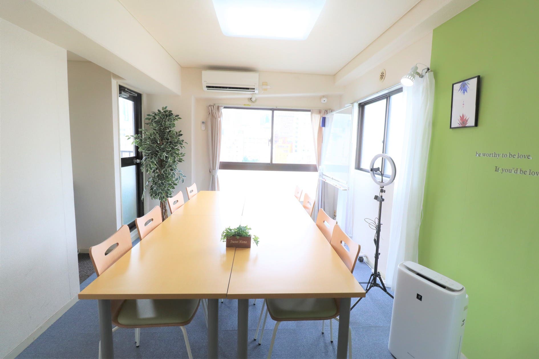 新宿眺望★新宿三丁目E1徒歩20秒★内装リニューアル済★Wi-Fiプロジェクター完備【生き生き新宿スペースⅠ】の写真3