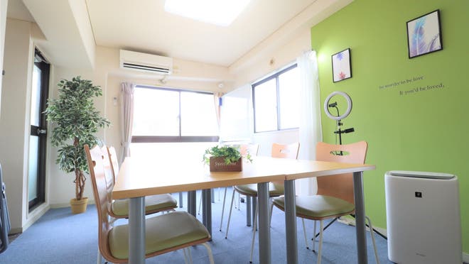 新宿眺望★新宿三丁目E1徒歩20秒★内装リニューアル済★Wi-Fiプロジェクター完備【生き生き新宿スペースⅠ】の写真7