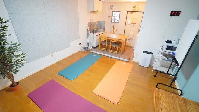 <中野ワークスペース101>⭐️光回線導入!⭐️完全個室✨モニター/Wi-Fi/ヨガマット無料!テレワーク/ヨガ/会議/作業場所の写真7