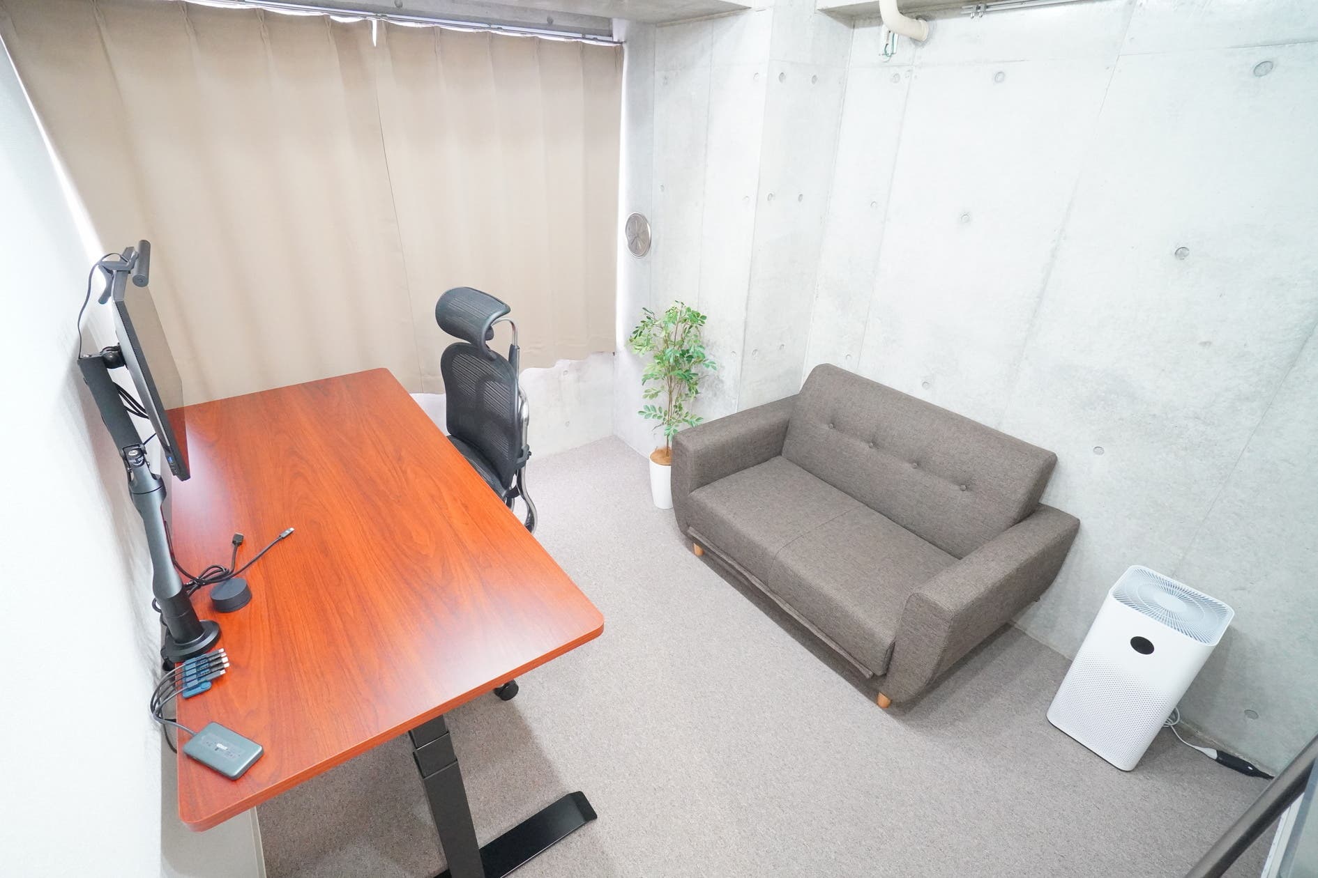 ＜ワークスペース門前仲町＞完全個室✨モニター/光Wi-Fi無料！テレワーク/会議/Web面談/動画撮影の写真10