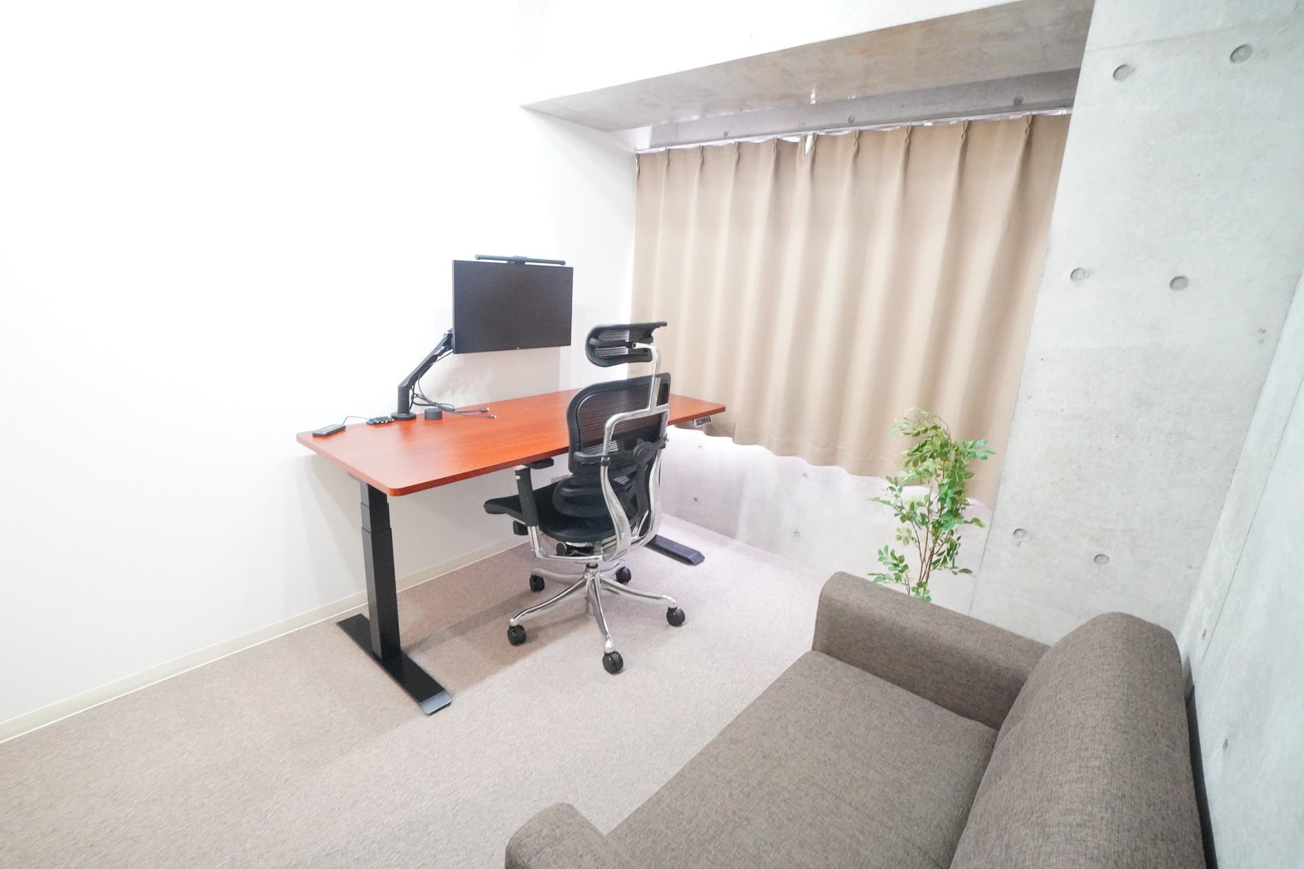 ＜ワークスペース門前仲町＞完全個室✨モニター/光Wi-Fi無料！テレワーク/会議/Web面談/動画撮影の写真11