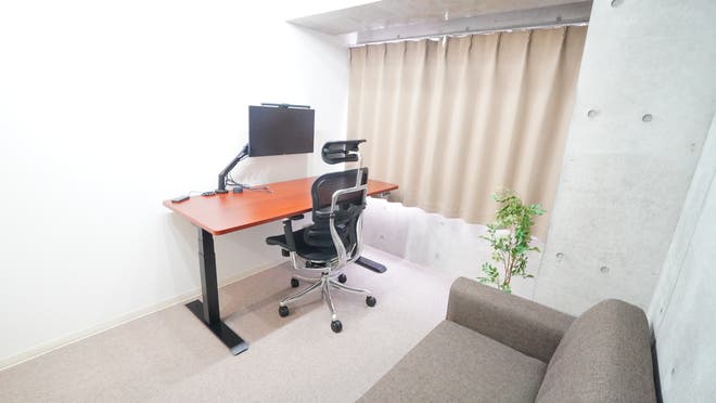 <ワークスペース門前仲町>完全個室✨モニター/光Wi-Fi無料!テレワーク/会議/Web面談/動画撮影の写真11