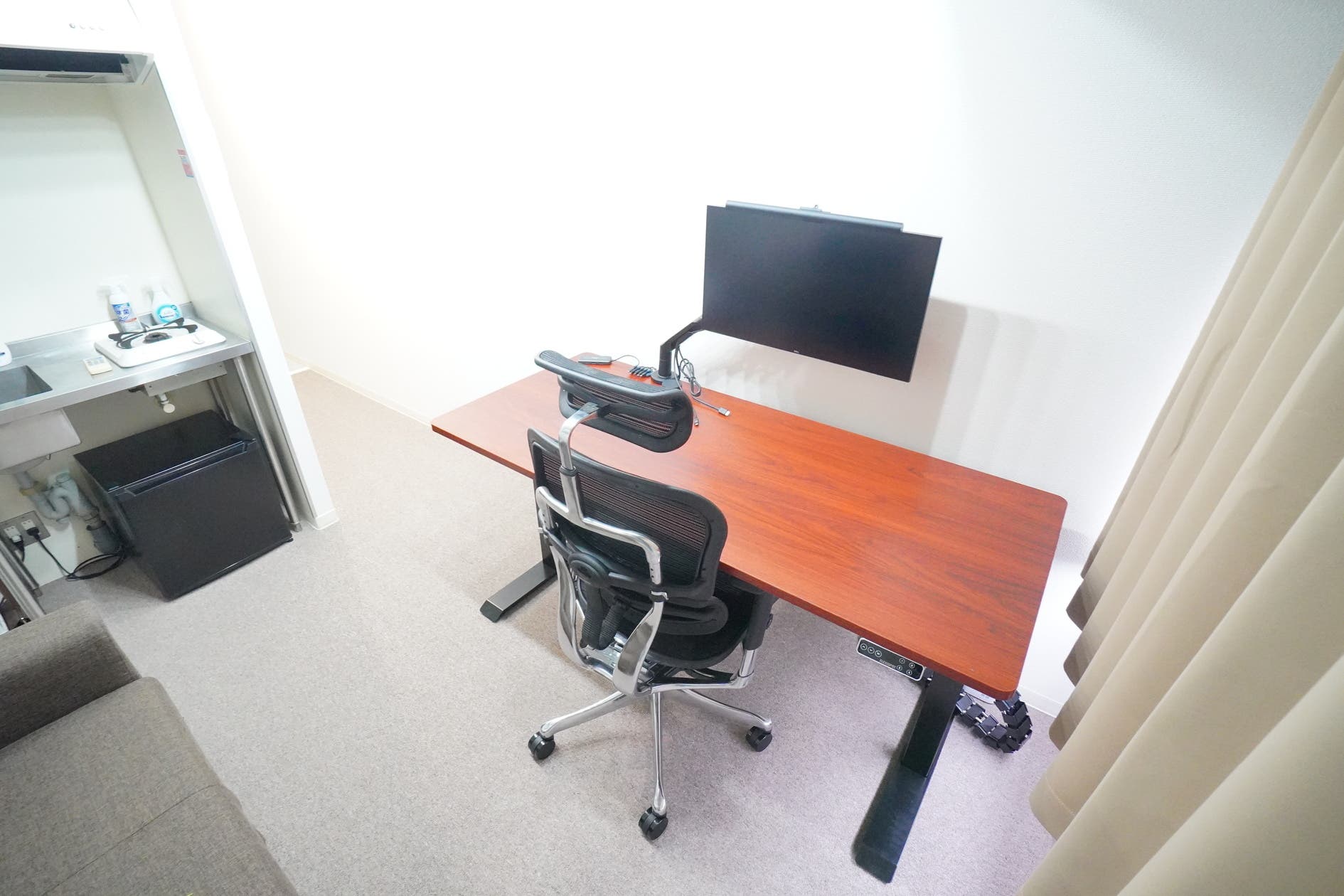 ＜ワークスペース門前仲町＞完全個室✨モニター/光Wi-Fi無料！テレワーク/会議/Web面談/動画撮影の写真12