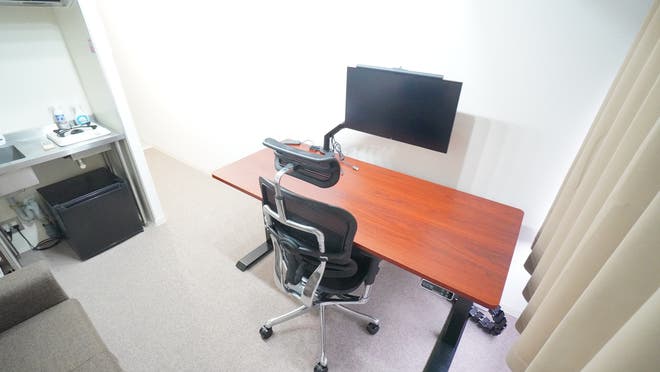 <ワークスペース門前仲町>完全個室✨モニター/光Wi-Fi無料!テレワーク/会議/Web面談/動画撮影の写真12