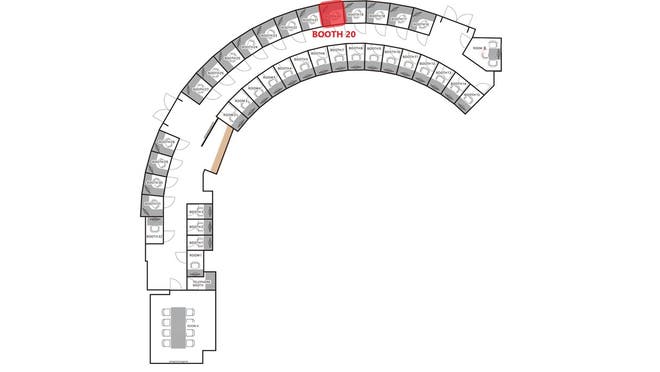 新橋駅直結!【マイナビBOOTH20】全室モニター完備、個室タイプのワークブース☆高速WiFi/フリードリンク付きの写真11