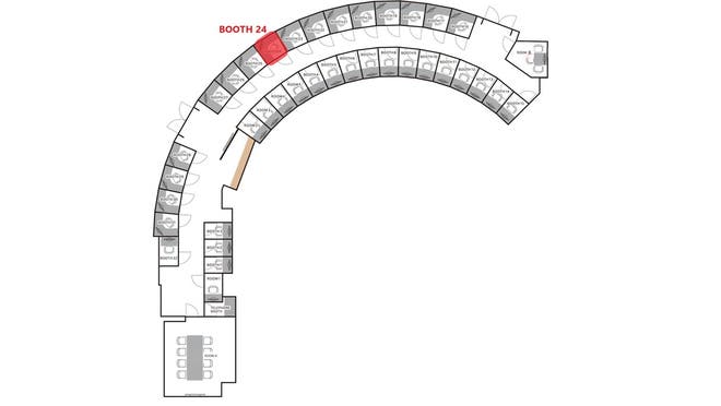 新橋駅直結!【マイナビBOOTH24】全室モニター完備、個室タイプのワークブース☆高速WiFi/フリードリンク付きの写真11