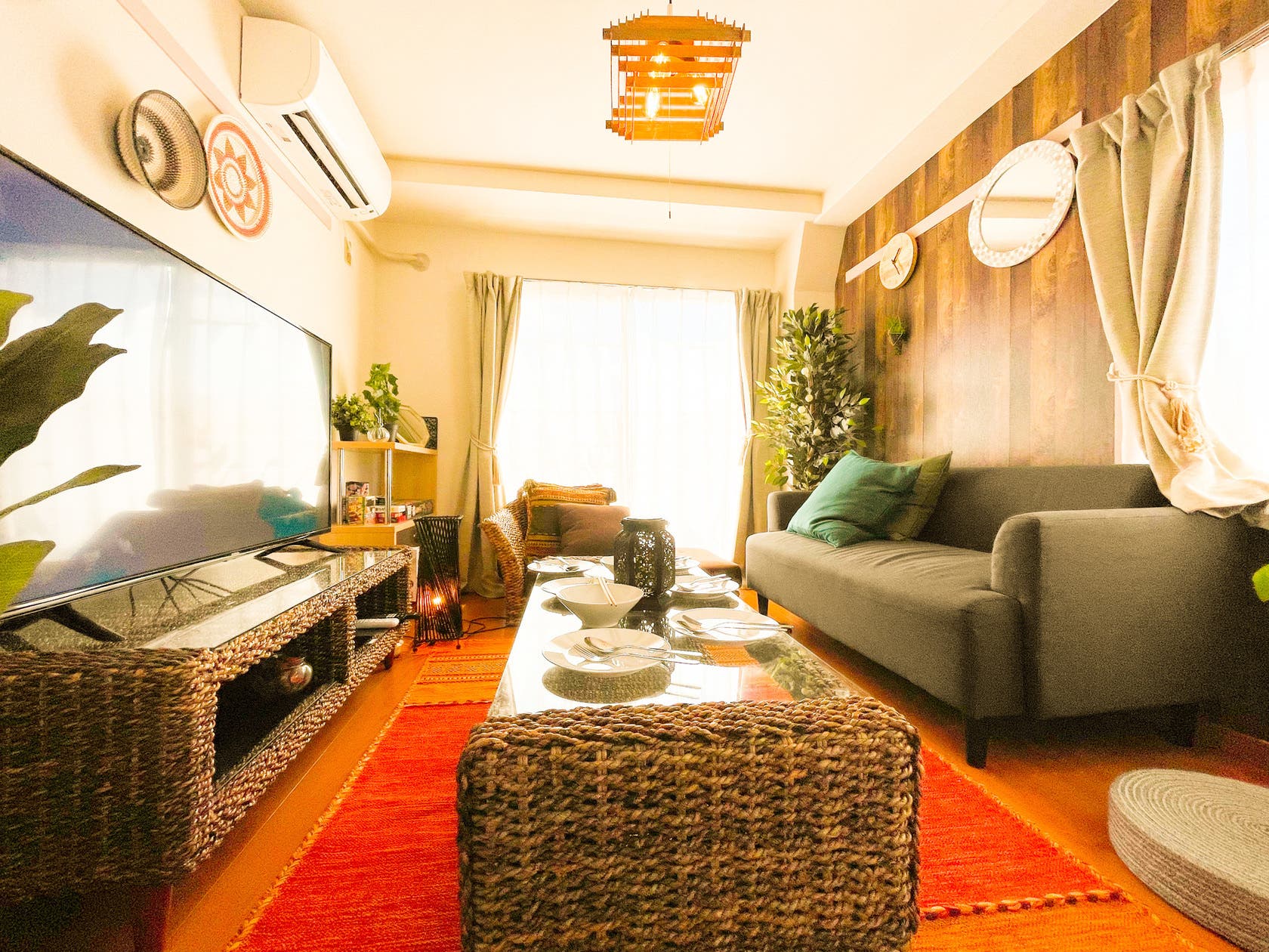 ⛄冬割❄【Asian Space立川】2名以下特価💖南立川駅3分/立川駅5分🚃50型TV📺キッチン🍽人気ゲーム機無料🎮の写真5