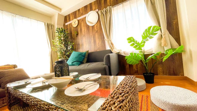 ⛄冬割❄【Asian Space立川】2名以下特価💖南立川駅3分/立川駅5分🚃50型TV📺キッチン🍽人気ゲーム機無料🎮の写真8