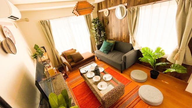 ⛄冬割❄【Asian Space立川】2名以下特価💖南立川駅3分/立川駅5分🚃50型TV📺キッチン🍽人気ゲーム機無料🎮の写真10