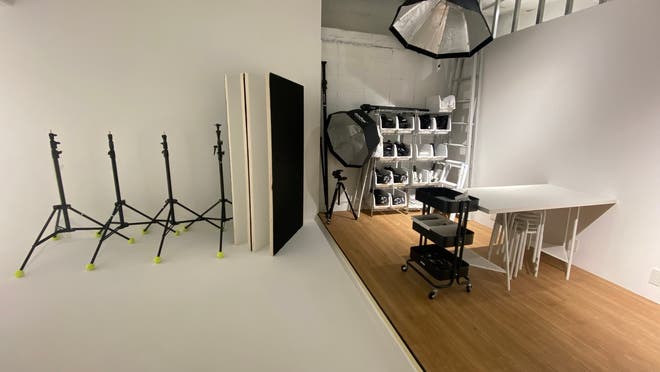 【練馬徒歩4分】HP完成記念!高3.3×横6m白ホリ、トップライトの打てるレンタル撮影スタジオの写真13