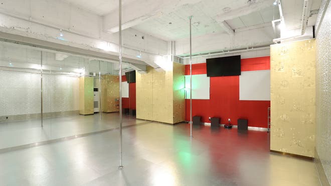 【料金値下げ】【西川口駅徒歩1分の駅チカ】ポールダンスルーム♪大会基準ポール設置♪シャワー・パウダールーム完備♪【スタジオF】の写真2