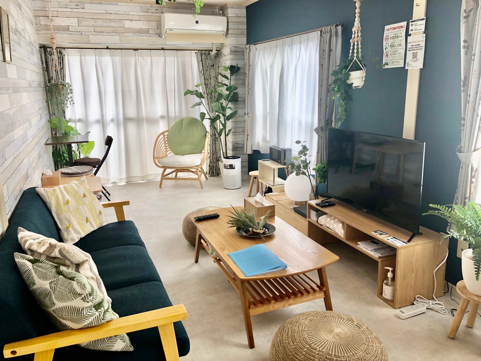 【鹿児島中央駅東口から徒歩8分】Switch2導入！ナチュラルインテリアに囲まれる特別な日常🌴女子会、オフ会にオススメです♪の写真9