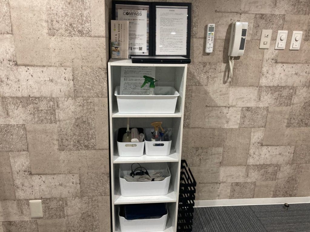 広瀬通 【3階第7会議室】会議・打ち合わせ／TVセット付／Wi-fi・ホワイトボード有り／高機能チェア／8名様用の写真6