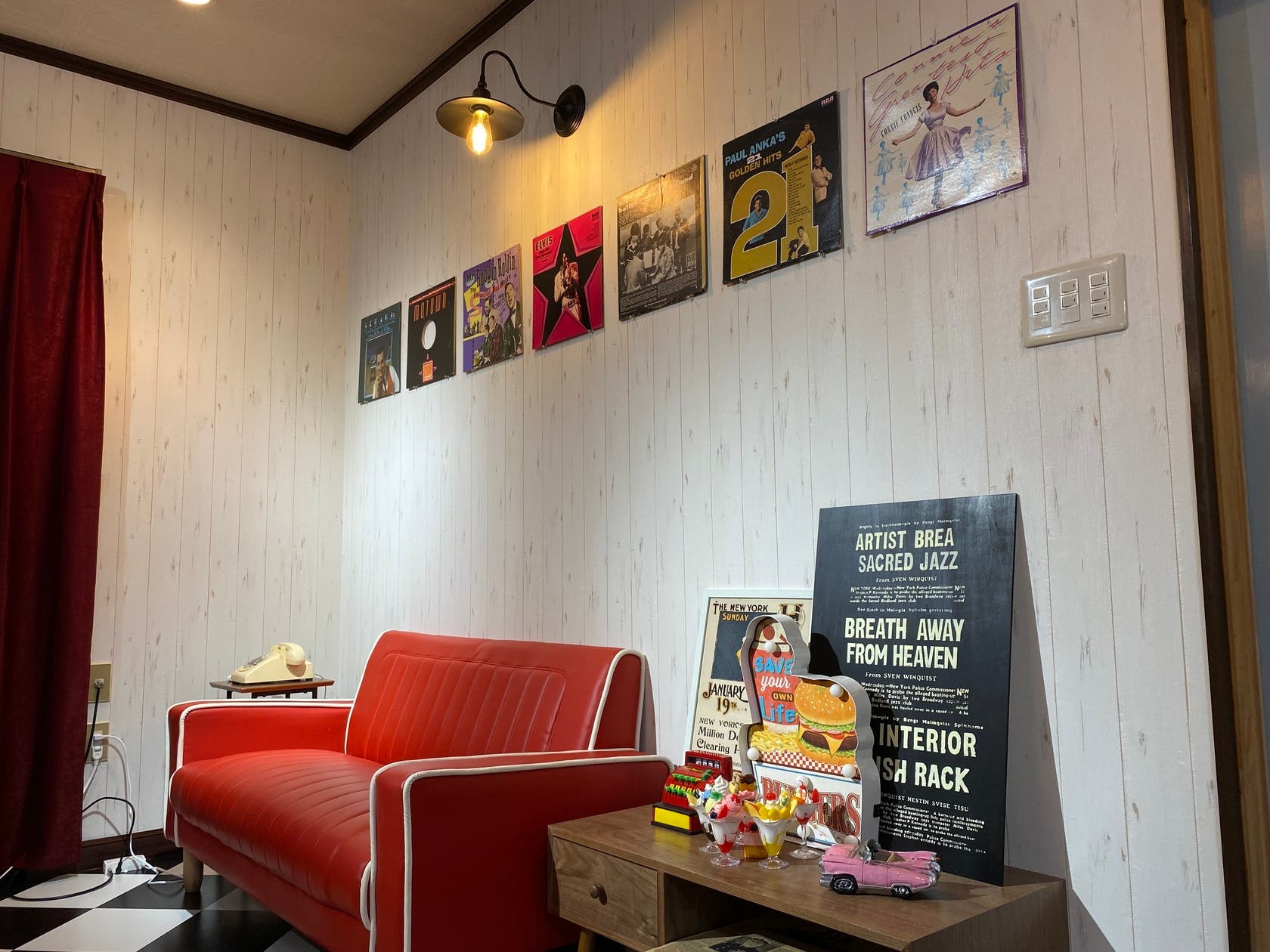 瀬戸内海 糸崎港至近、アメリカンポップな撮影スタジオ。パーティー利用もどうぞ♪の写真6