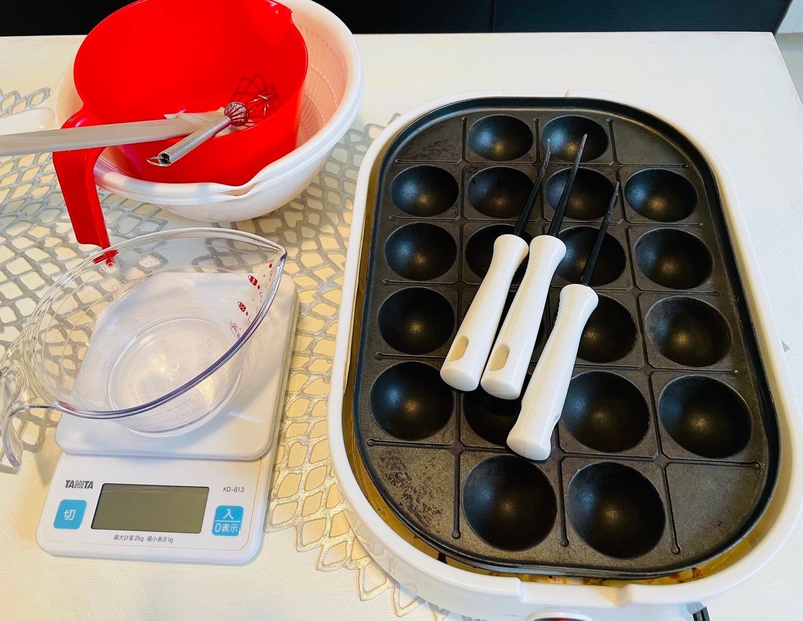 🐙3番人気🐙【たこ焼き器＆ミニホットプレート】の画像1