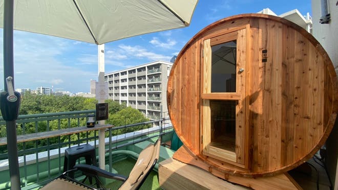 屋上バレルサウナ付きパーティースペース【毎回清掃・サウナ・水風呂入り放題】の写真1