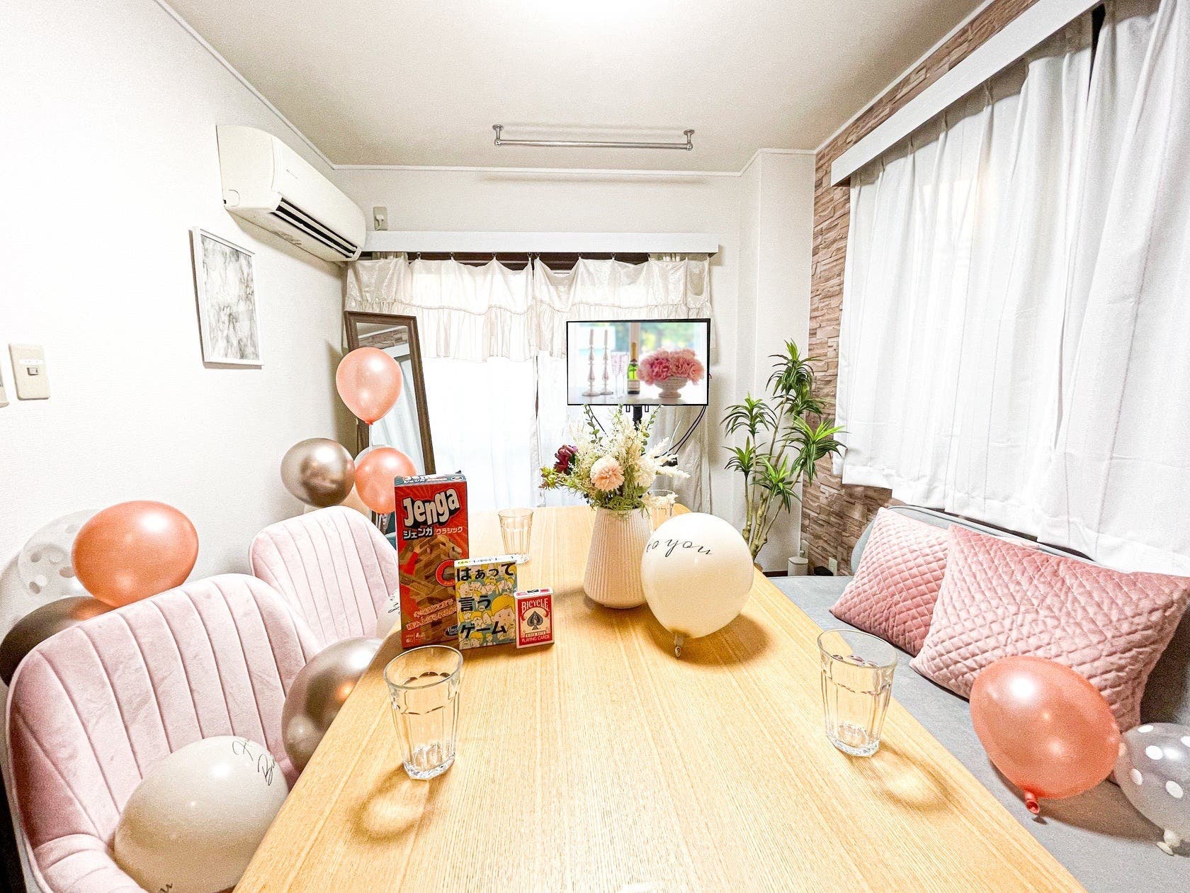 🎄クリスマス＆忘年会シーズン到来🎀嬉しいゴミ無料🉐閑静な立地😌快適時間🍃ホムパ/女子会/ワーク/会議室/撮影[3]の写真1