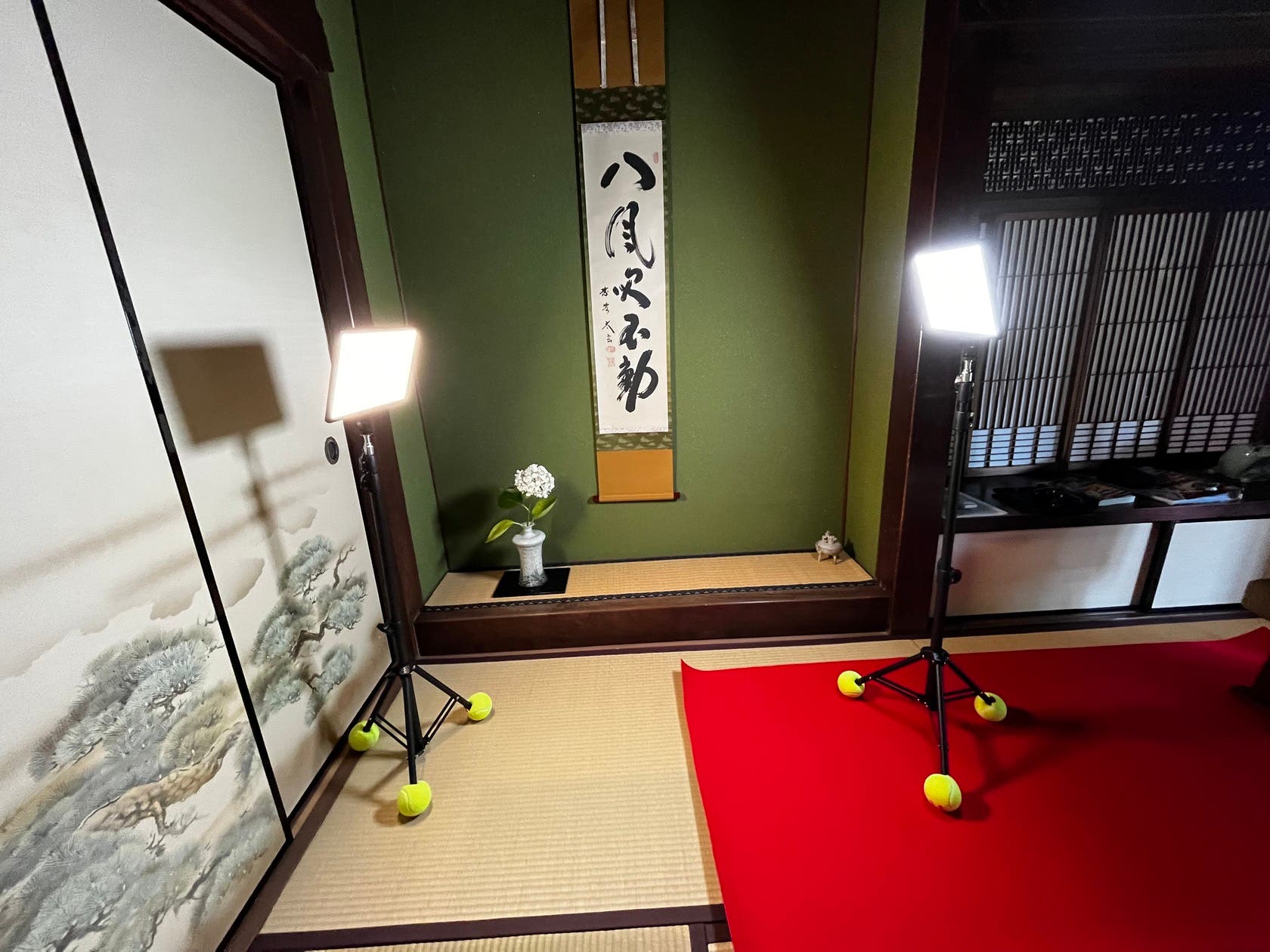 LED撮影用ライト　2脚セットの画像1