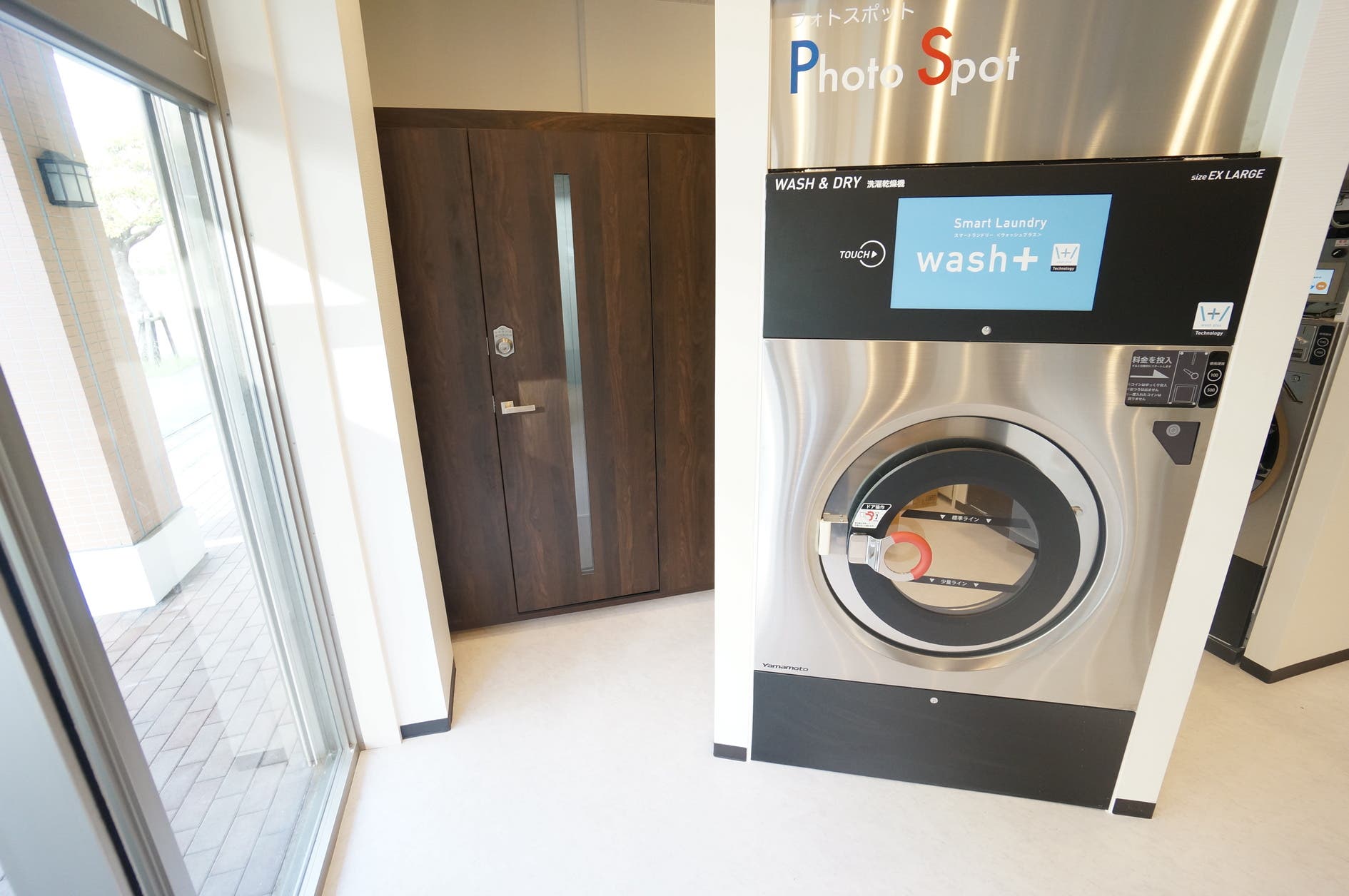 ⭐️OPENキャンペーン価格⭐️＜wash+明海ワークブース＞コインランドリー内のワークブース💼Wi-Fi📶モニター🖥の写真6