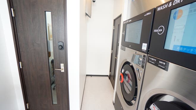 ✨OPENキャンペーン✨<wash+西葛西駅メトロワークブースB>コインランドリー内のワークブース💼Wi-Fi📶楽器演奏🎸の写真6