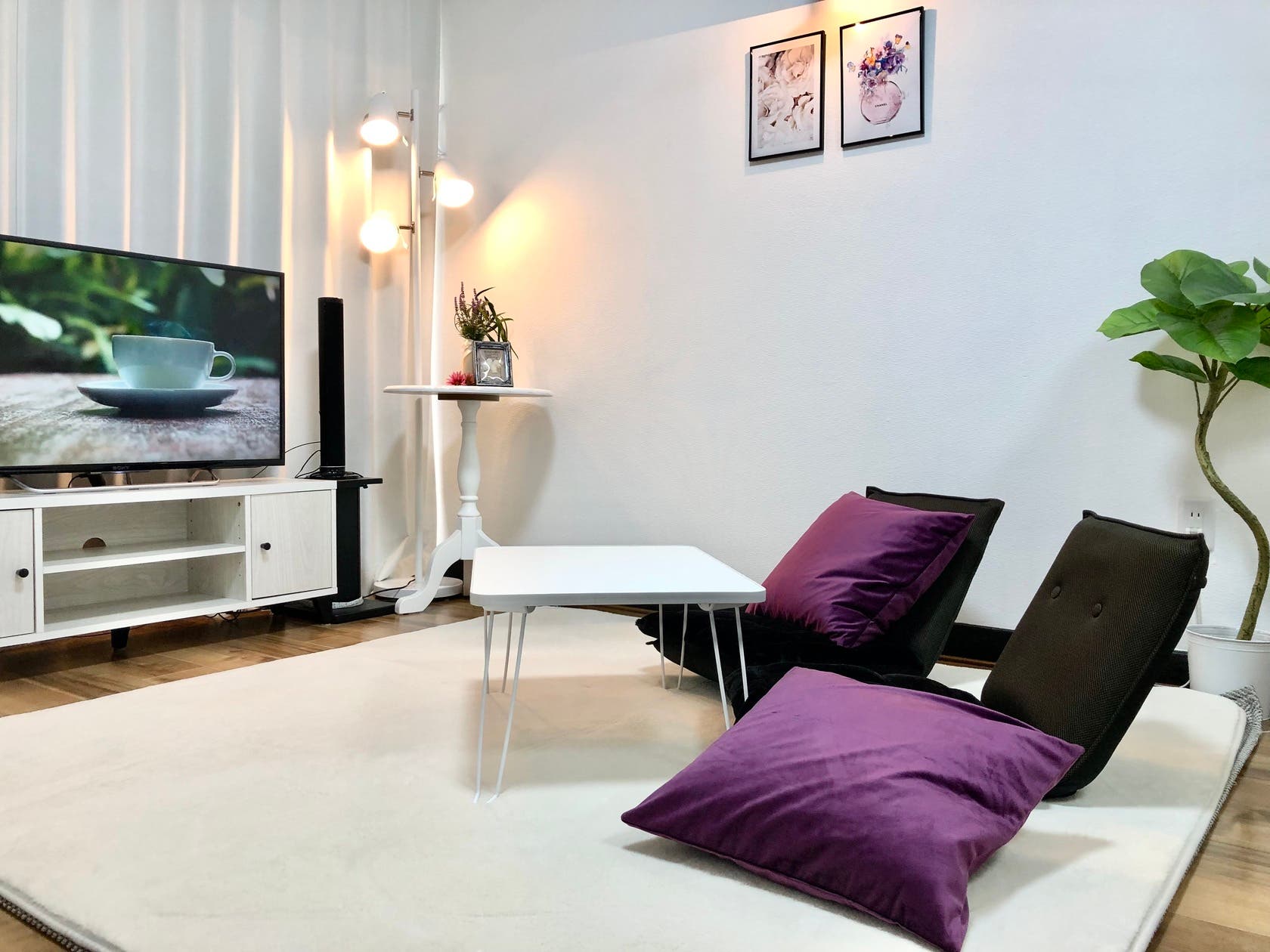 ゴロゴロスペース　座椅子・ミニテーブル付の画像1