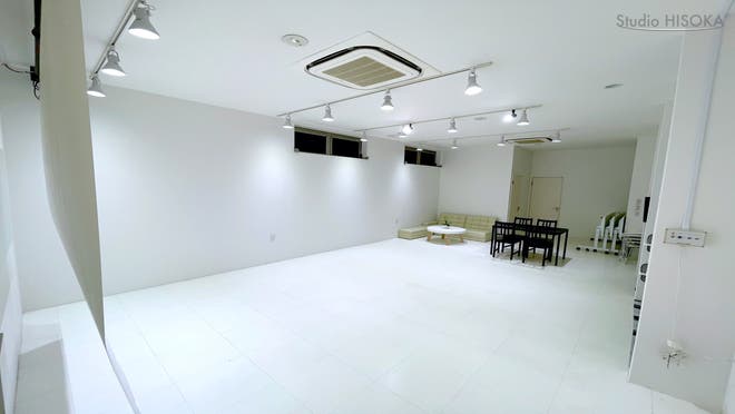 <Studio HISOKA>機材多数導入!高速光Wi-Fi📶白ホリ/照明/キャプボ/駐車場有📸撮影スタジオ/動画配信/コスプレの写真1