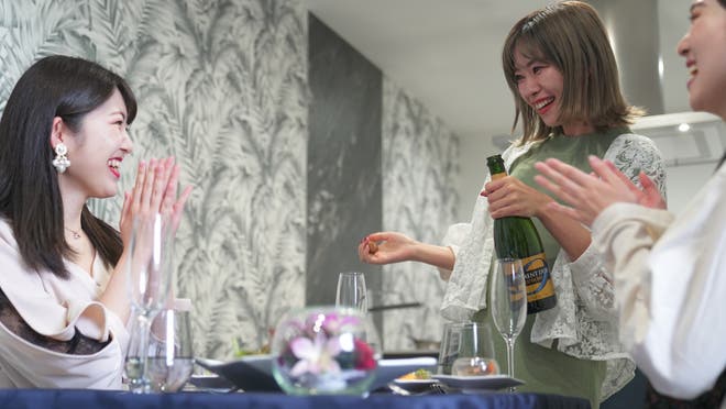 <キッチンスタジアム201>TOYO KITCHENシステムキッチン🍳バルコニー付き☀️パーティー/誕生日会/女子会/撮影の写真5
