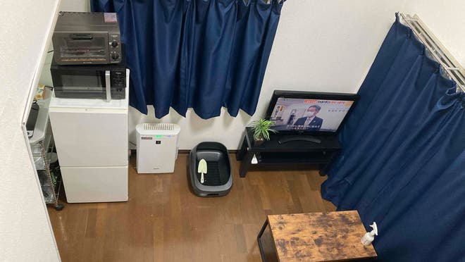 福岡市市営地下鉄藤崎駅徒歩9分のワンルーム Wifi使い放題・寝具レンタル有の写真4