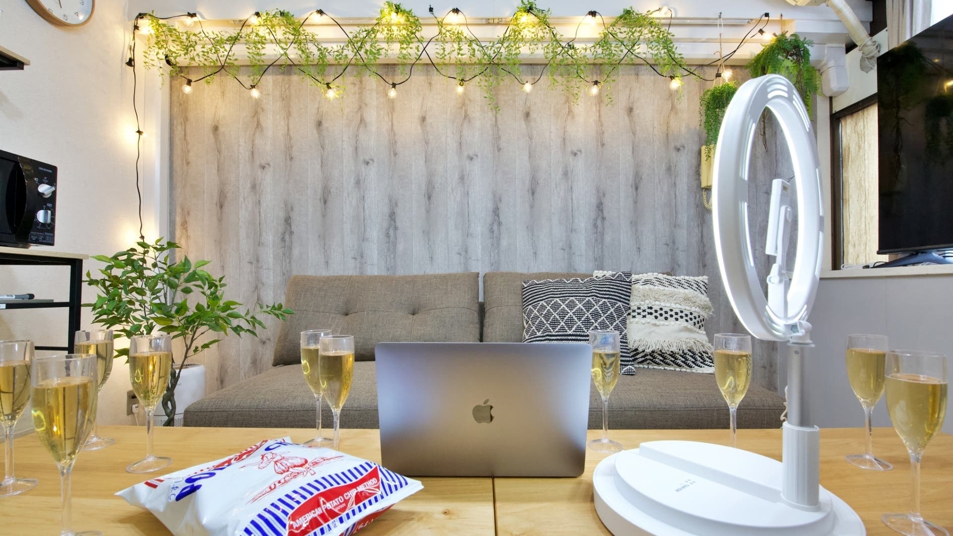 横浜駅5分✨｜24時間営業🫧｜1R貸切👌🏻 ̖́｜大画面TV📺｜スポーツ観戦｜おうちデート｜女子会｜パーティ―｜撮影_436の写真6