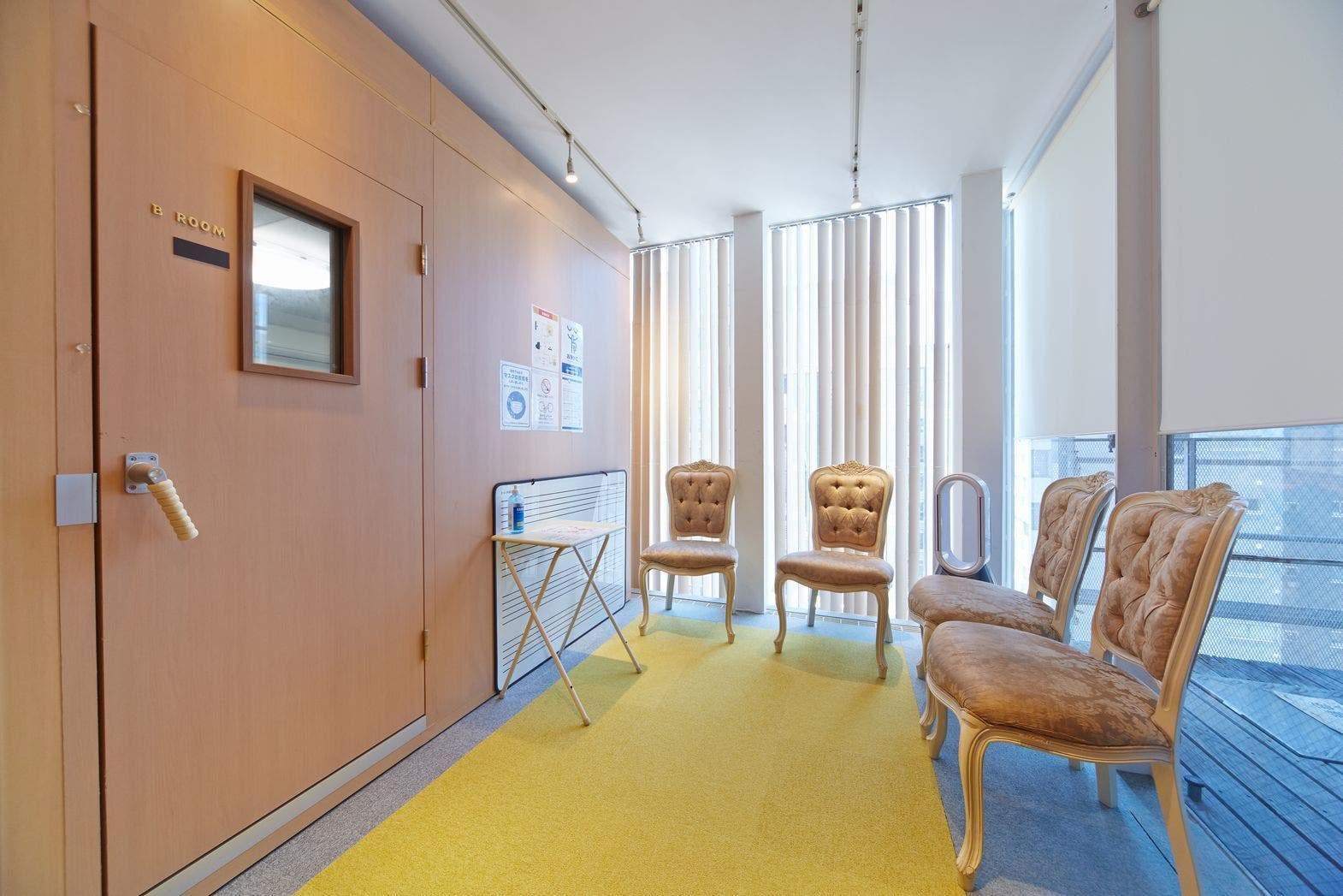 【南青山／渋谷・表参道】ピアノ🎸防音室《🕒24時間／要予約》⭐️教室開講OK：Bルーム【個人／法人OK】の写真9