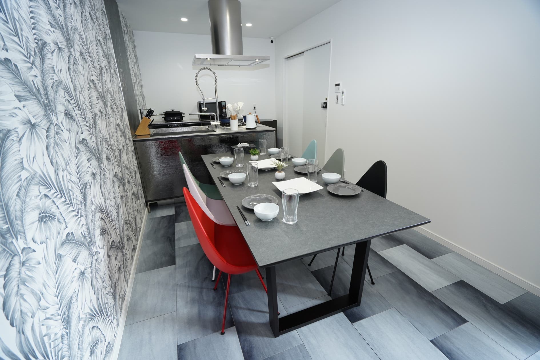 ＜キッチンスタジアム201＞TOYO KITCHENシステムキッチン🍳バルコニー付き☀️パーティー/誕生日会/女子会/撮影の写真10