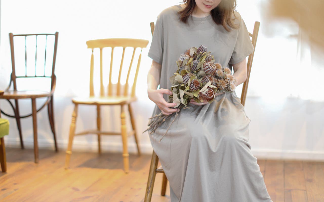 代々木ヴィンテージマンション内の自然光と木とドライフラワーに包まれたの空間の写真22