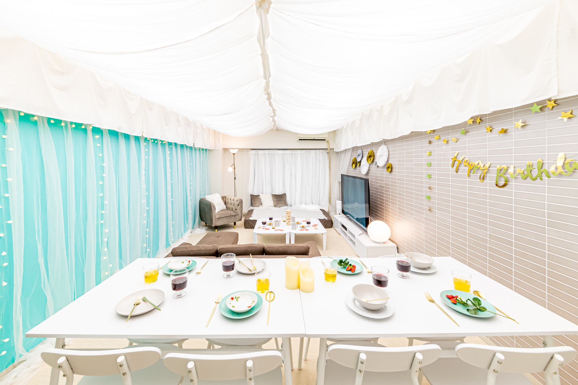 🌻コスパ最強🌻ドンキすぐ/ボドゲ50種/マダミス/おうちグランピング/撮影/推し会/女子会/ママ会/ゴミ捨て無料の写真4