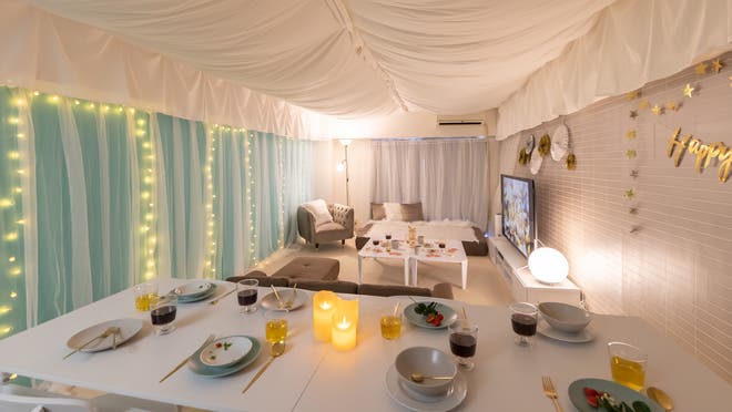 🌻コスパ最強🌻ドンキすぐ/ボドゲ50種/マダミス/おうちグランピング/撮影/推し会/女子会/ママ会/ゴミ捨て無料の写真1