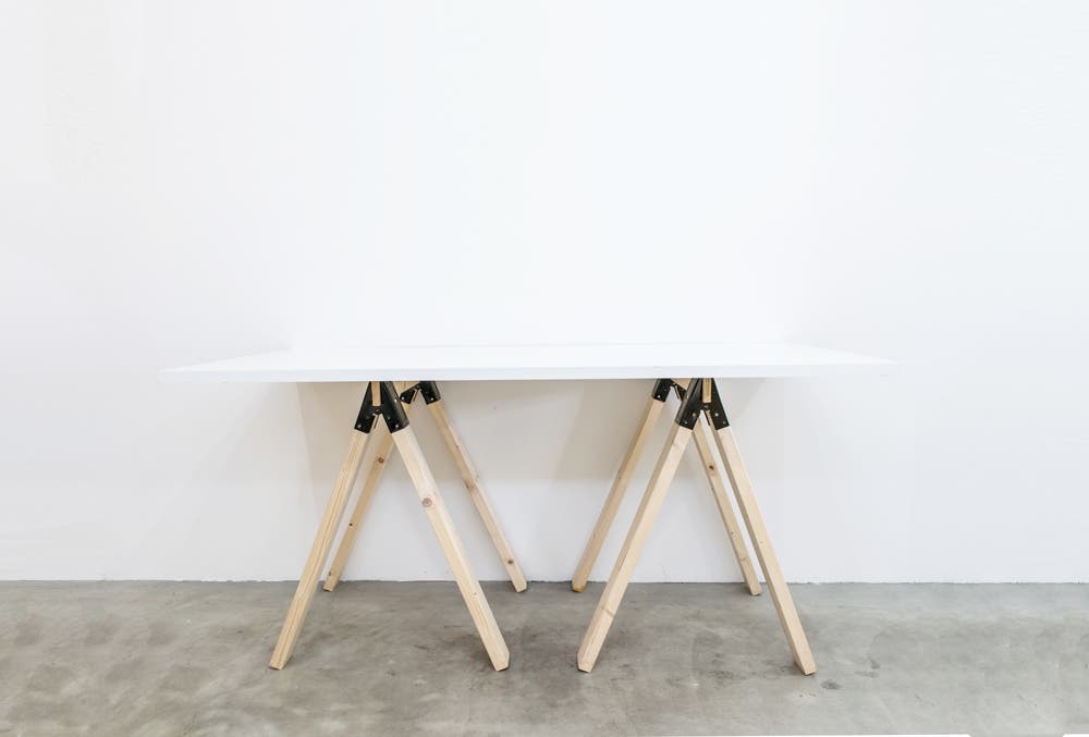 展示台(天板/大・ホワイト)の画像1