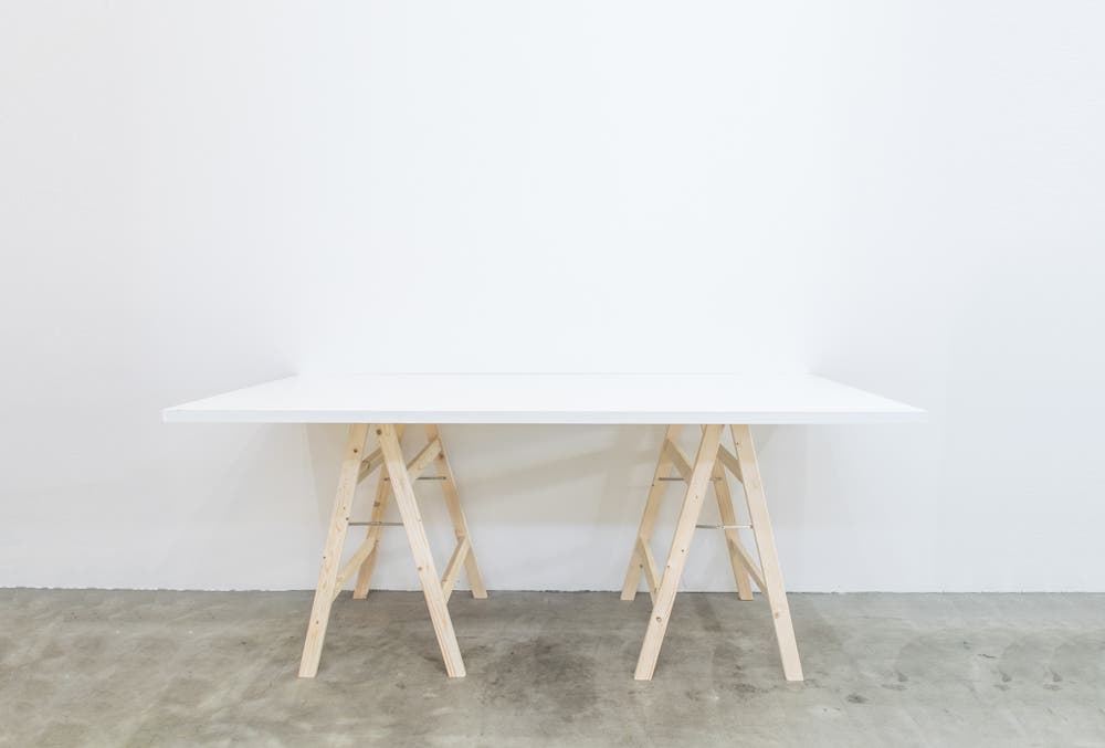 テーブル(天板/大・ホワイト)の画像1