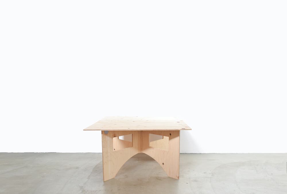 ローテーブル1(天板/小・ナチュラル)の画像1