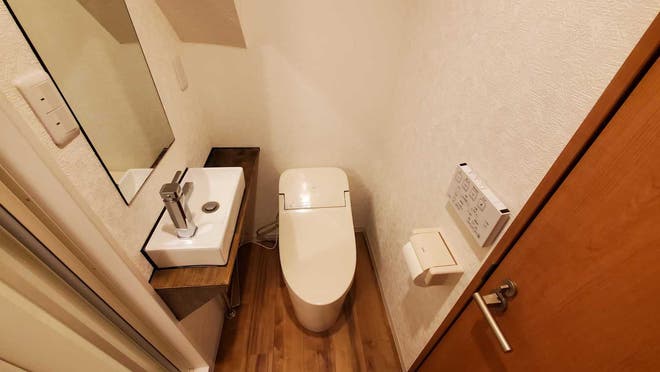 深夜利用可能🌃最大16名👨4K対応55型TV📺キッチン設備完備🔪広々スペース!!の写真19